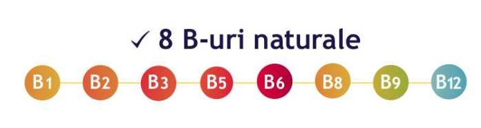 Complex Vitamina B - Pret, Prospect, Beneficii - Toate B-urile Prezentate
